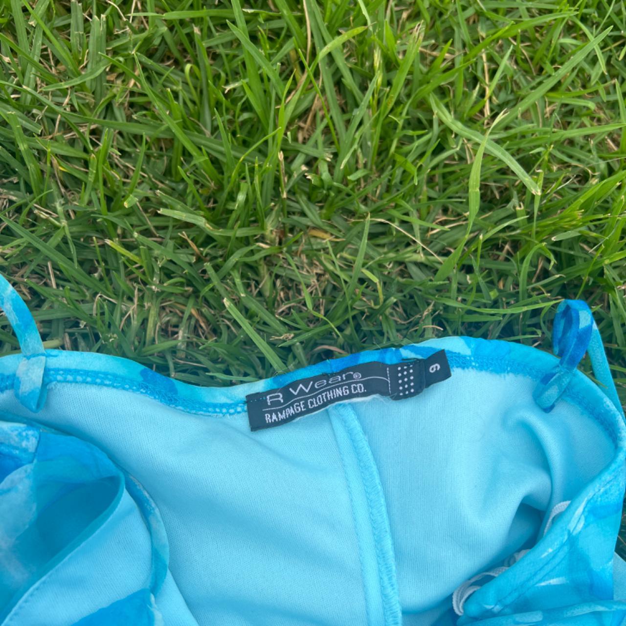 Blue Hawaiian vacation dress! Super cute for the... - Depop