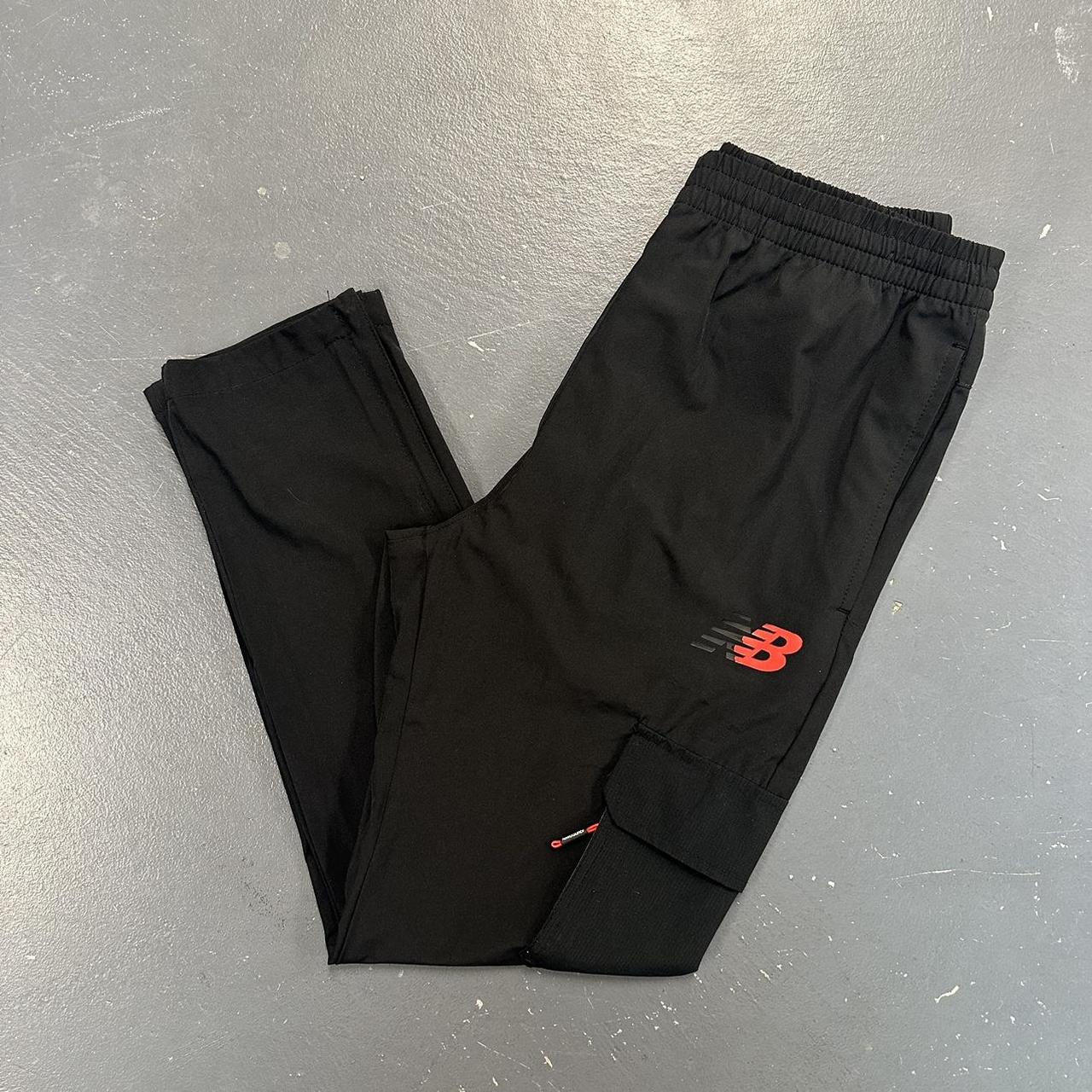 Tapered Lightweight New Balance Pants Size M 2 Side... - Depop