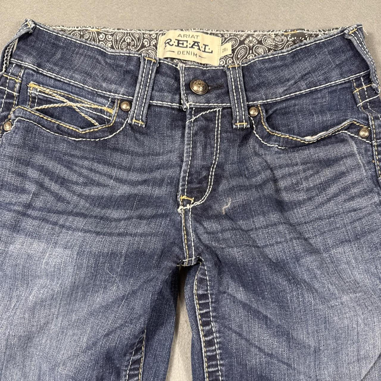 JEANS BOOT CUT Ariat R.E.A.L.WOMENS 28S Mid Rise... | Depop
