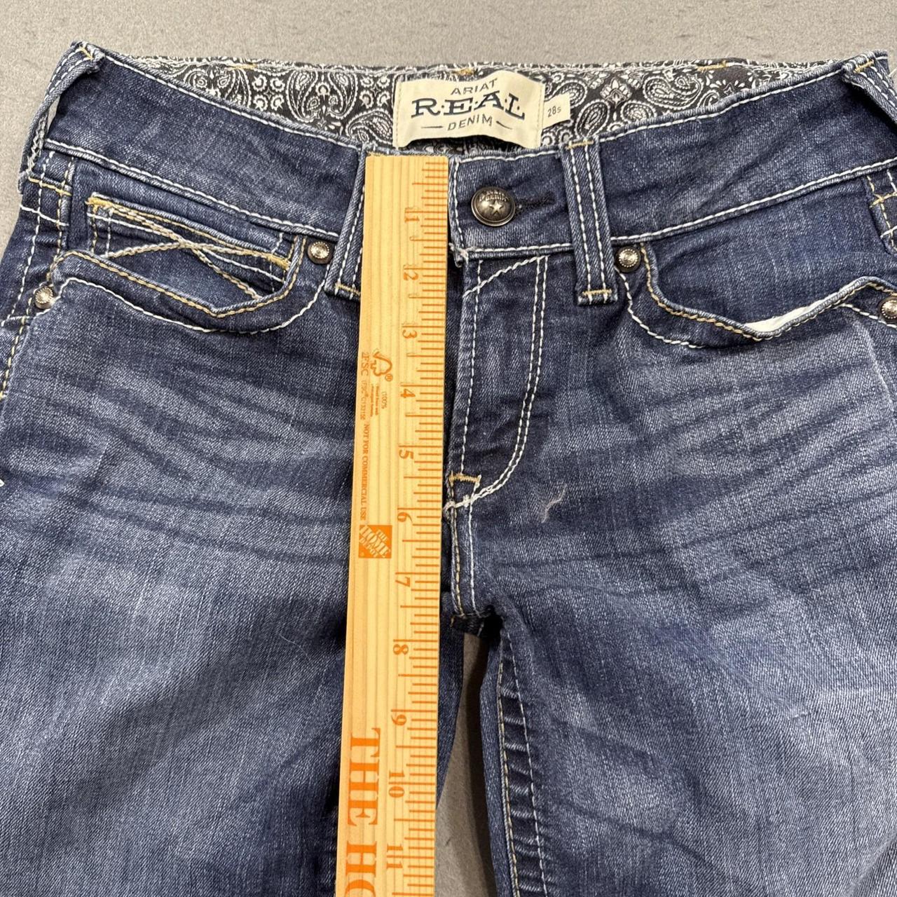 JEANS BOOT CUT Ariat R.E.A.L.WOMENS 28S Mid Rise... | Depop