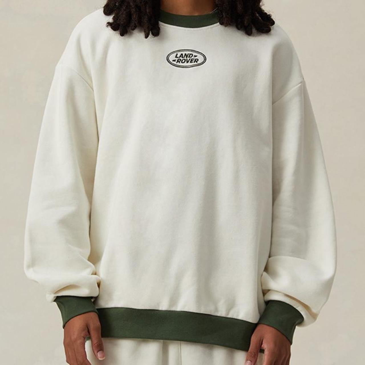 pac sun land rover crew neck new without tags size... - Depop