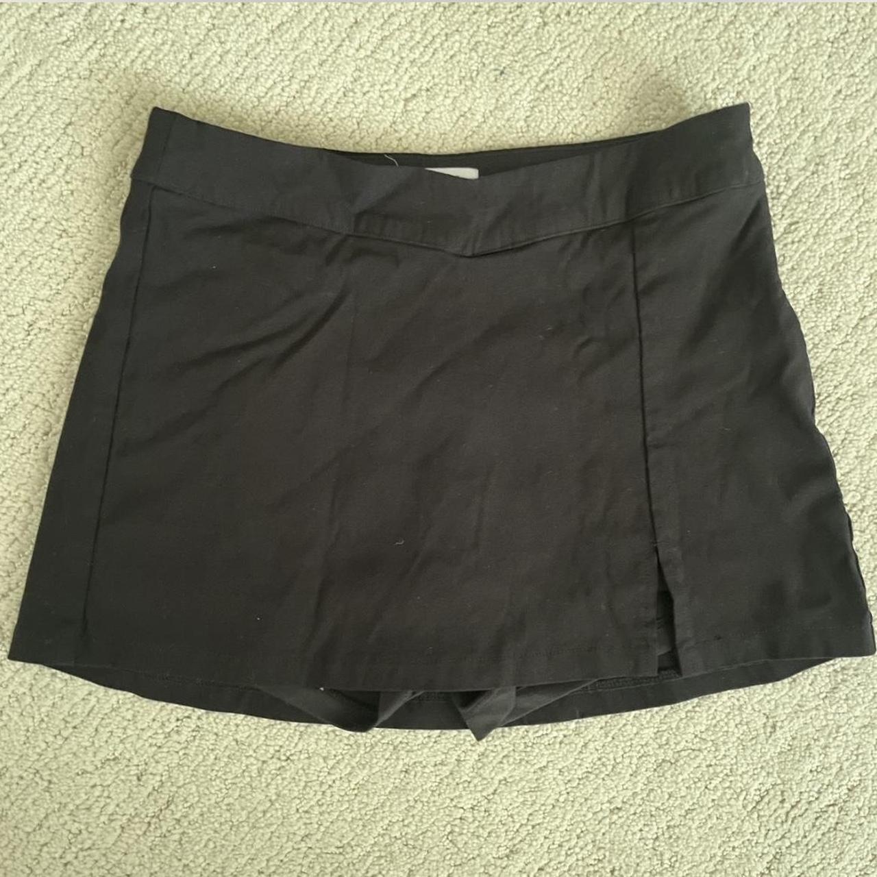 Repop! Garage v waist skort! Black. Size xs mini skirt | Depop