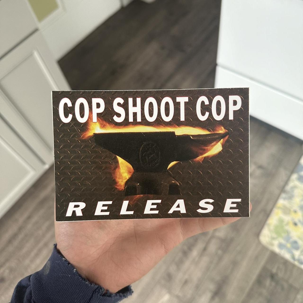 Rare Vintage 90s Cop Shoot Cop Release Alt Grunge... | Depop