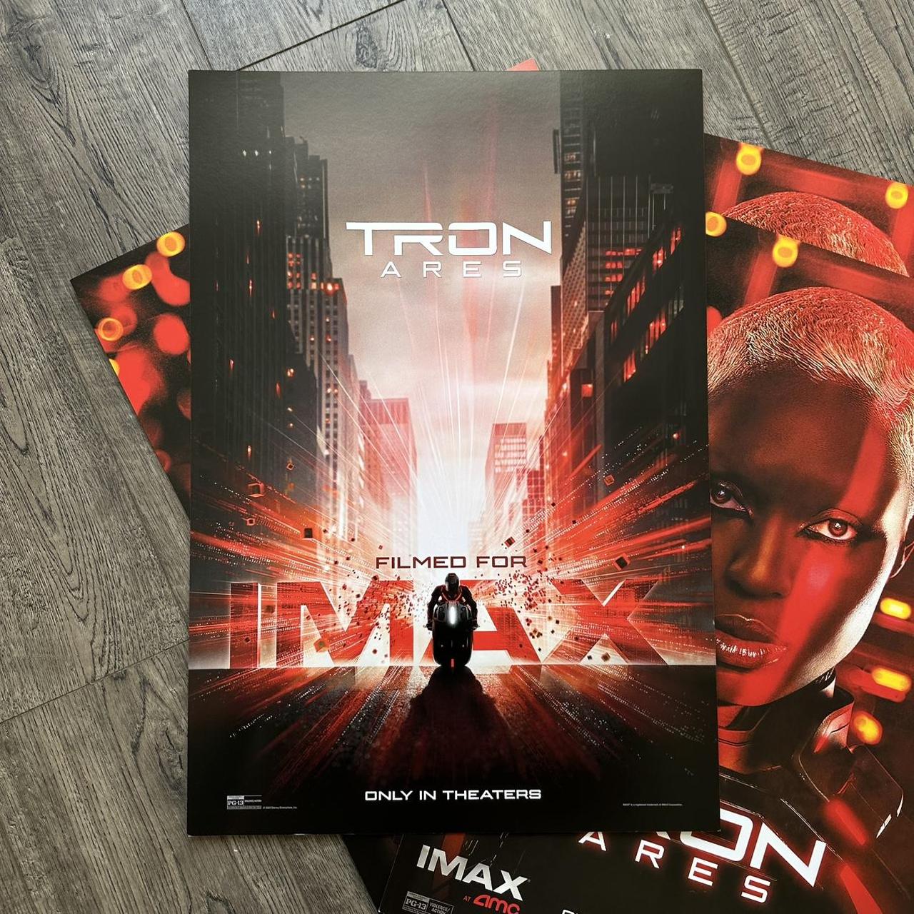 Rare 2025 Tron Ares Jodie Turner Smith IMAX NIN Nine... | Depop