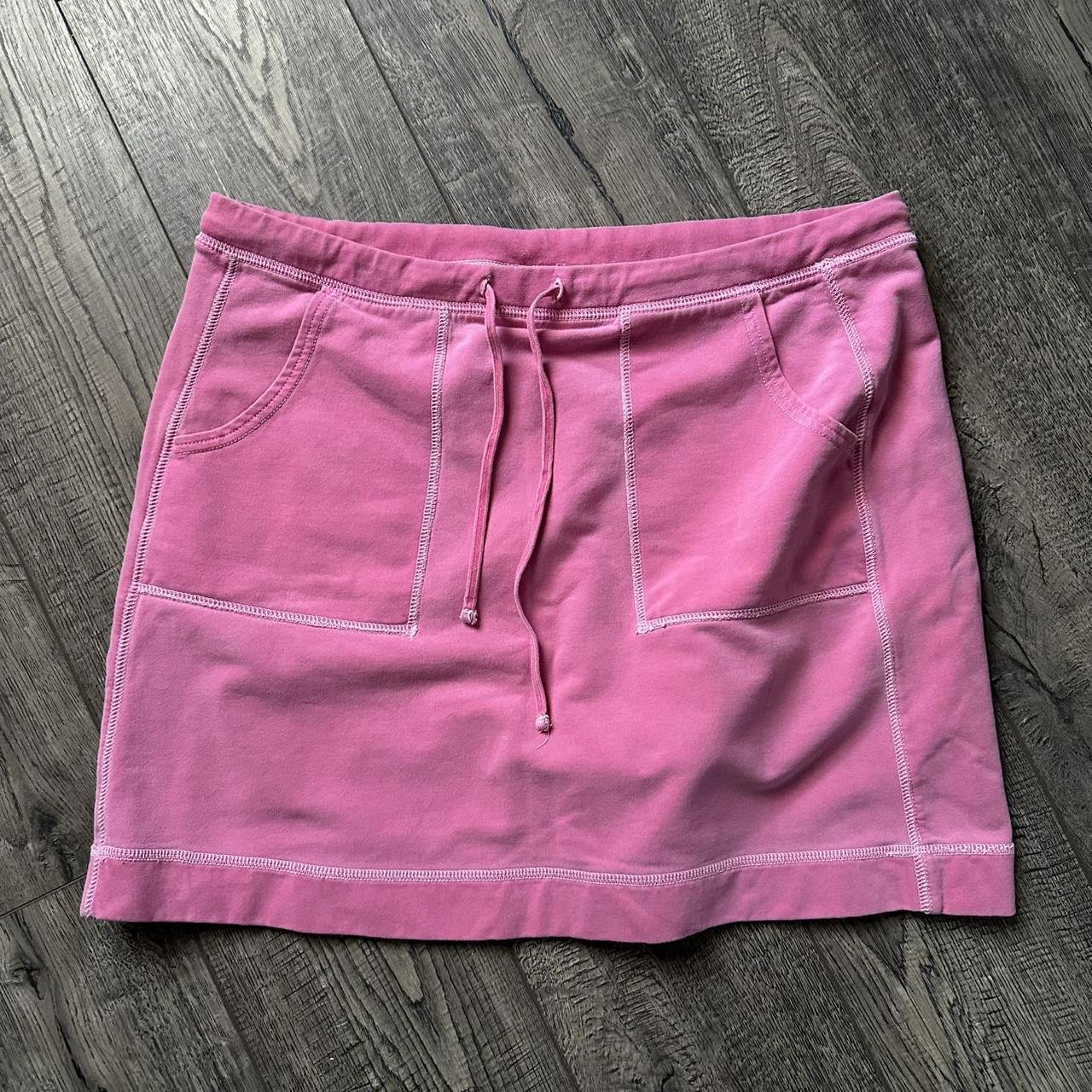 Super Cute Vintage Y2K 00s Gap Pink Cotton Mini MIDI... | Depop