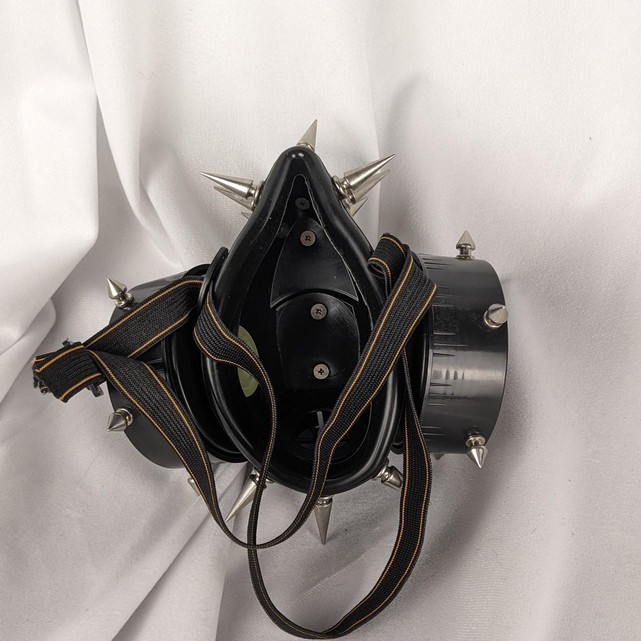 Spiked gas mask, functional dust filters. Good for... - Depop