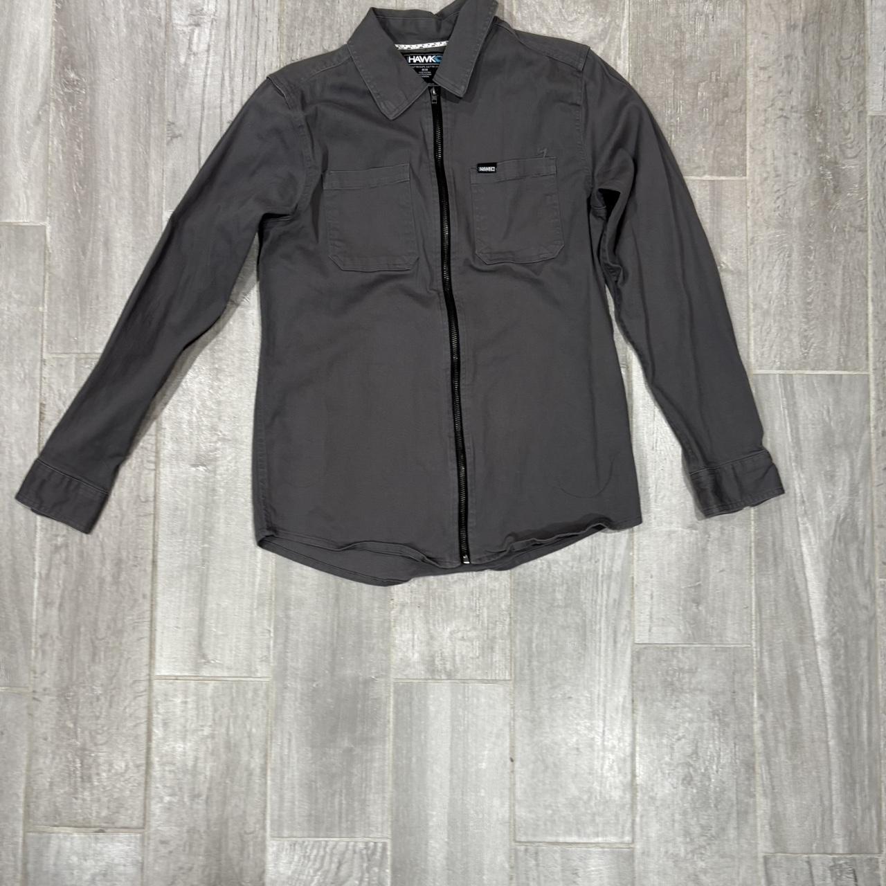 Y2K grey canvas Tony Hawk jacket size medium Dm if... | Depop