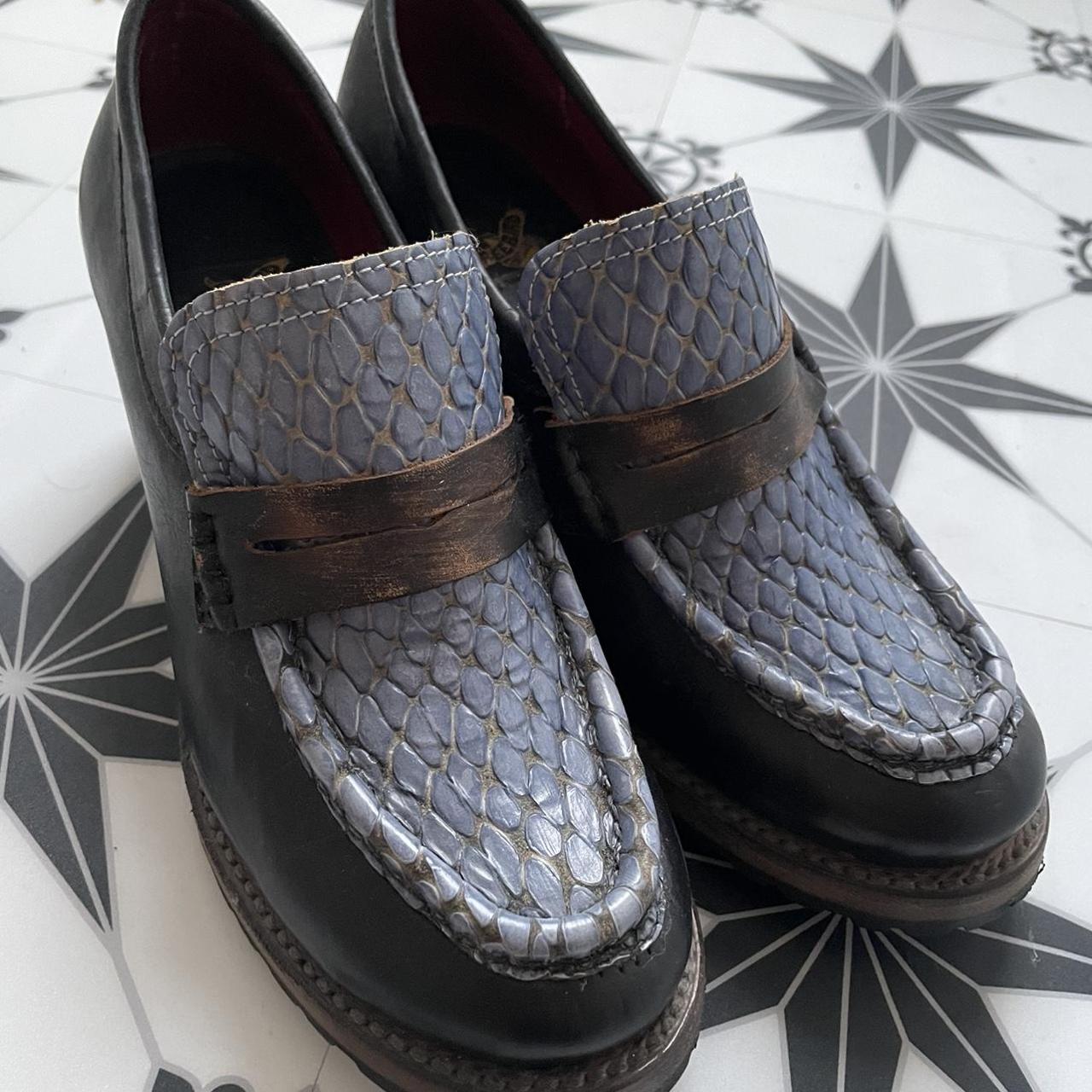 Freebird chunky heel loafers - Depop