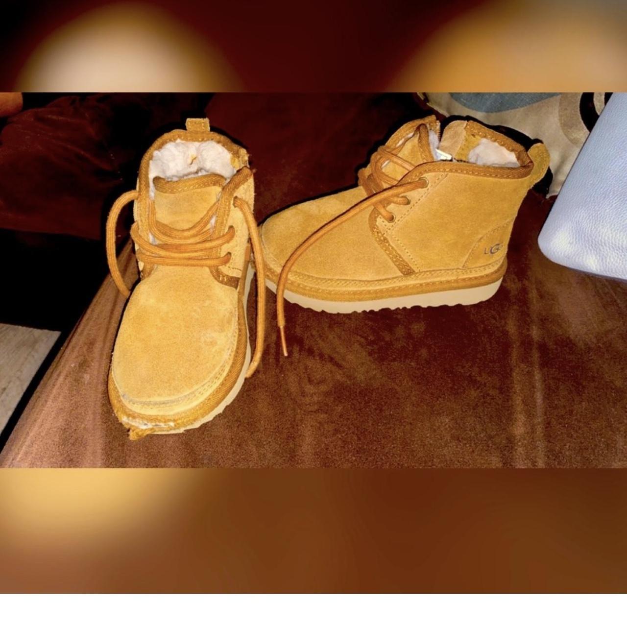 Ugg boots slightly torn in front but can be fixed if... - Depop