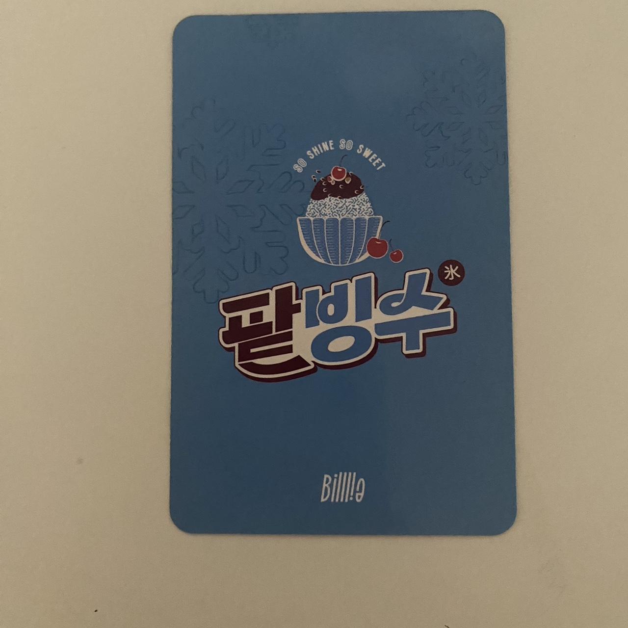 billlie patbingsu moon sua photocard - perfect... - Depop