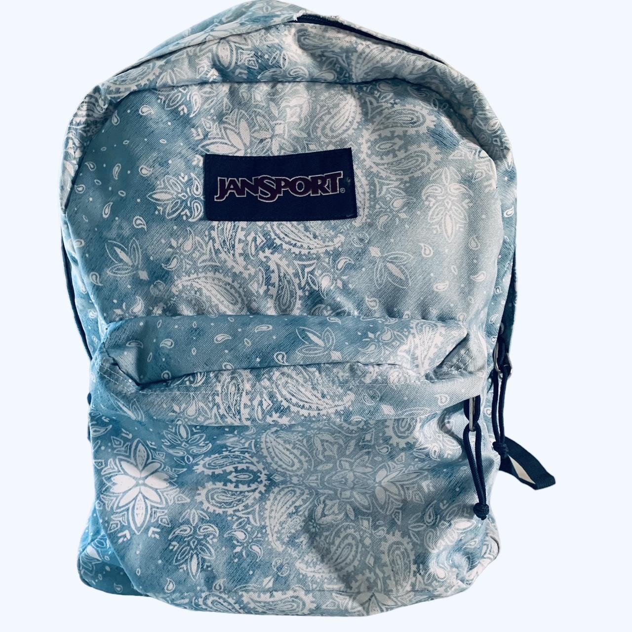 Jansport super break one backpack. Light blue... - Depop