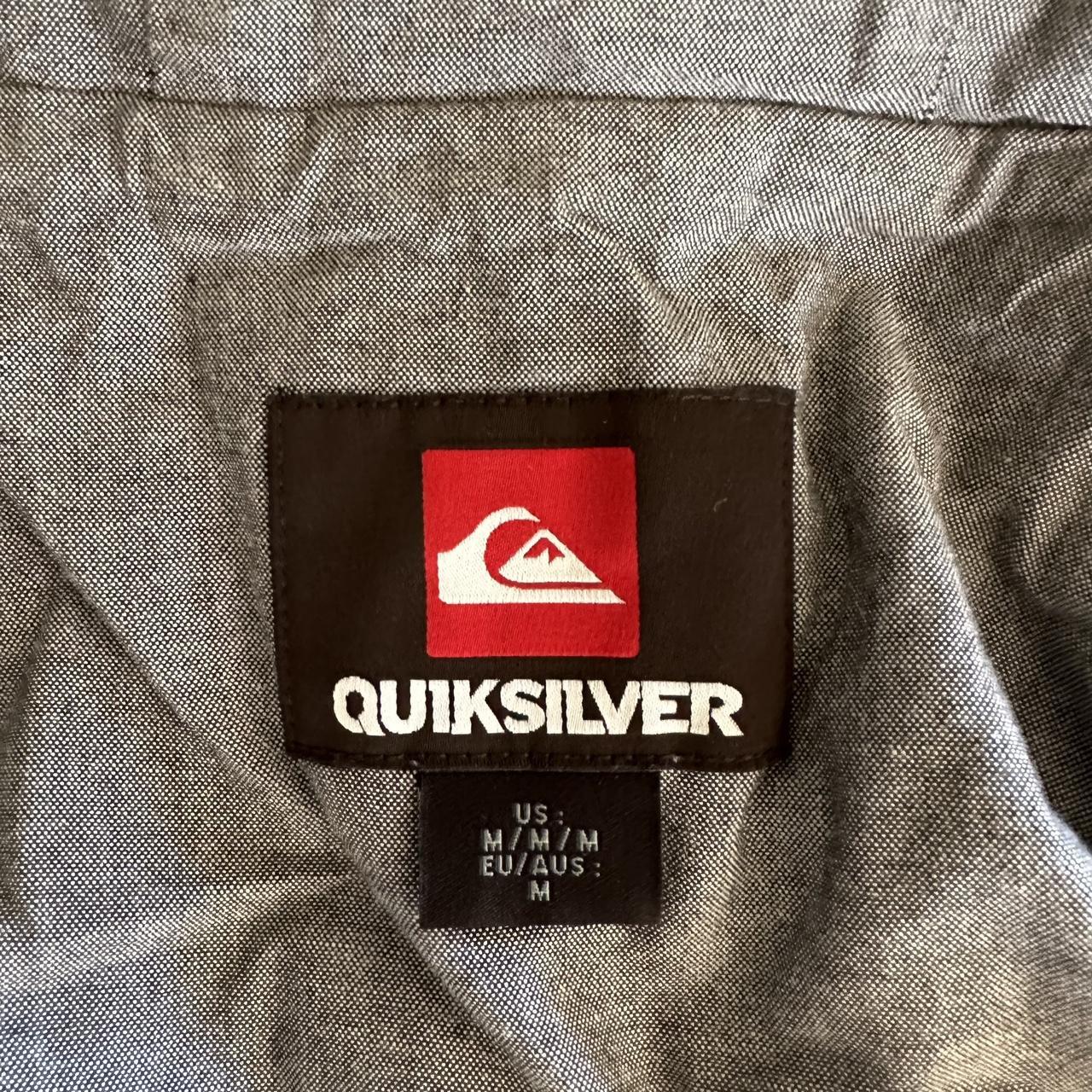 Quicksilver rain proof jacket. Good condition, size... - Depop