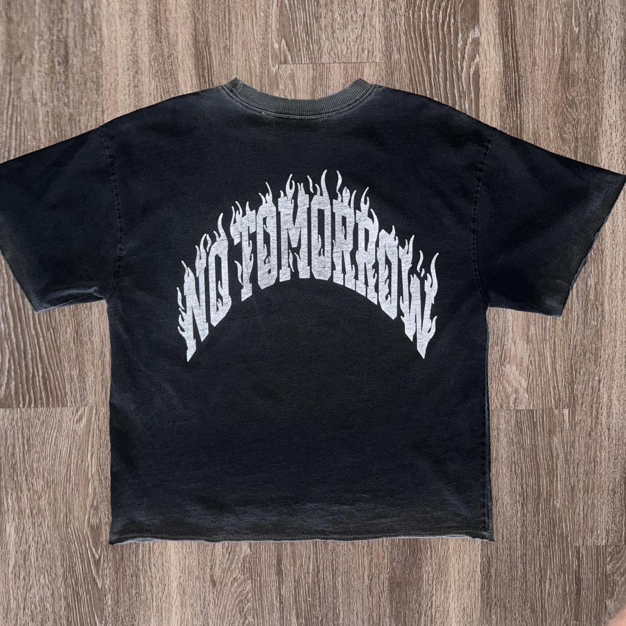 Civil No Tomorrow 199x Burning Raw Tee Vintage... - Depop