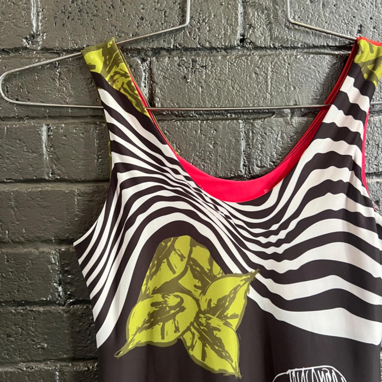 Volt multi color/design midi dress - Perfect... - Depop