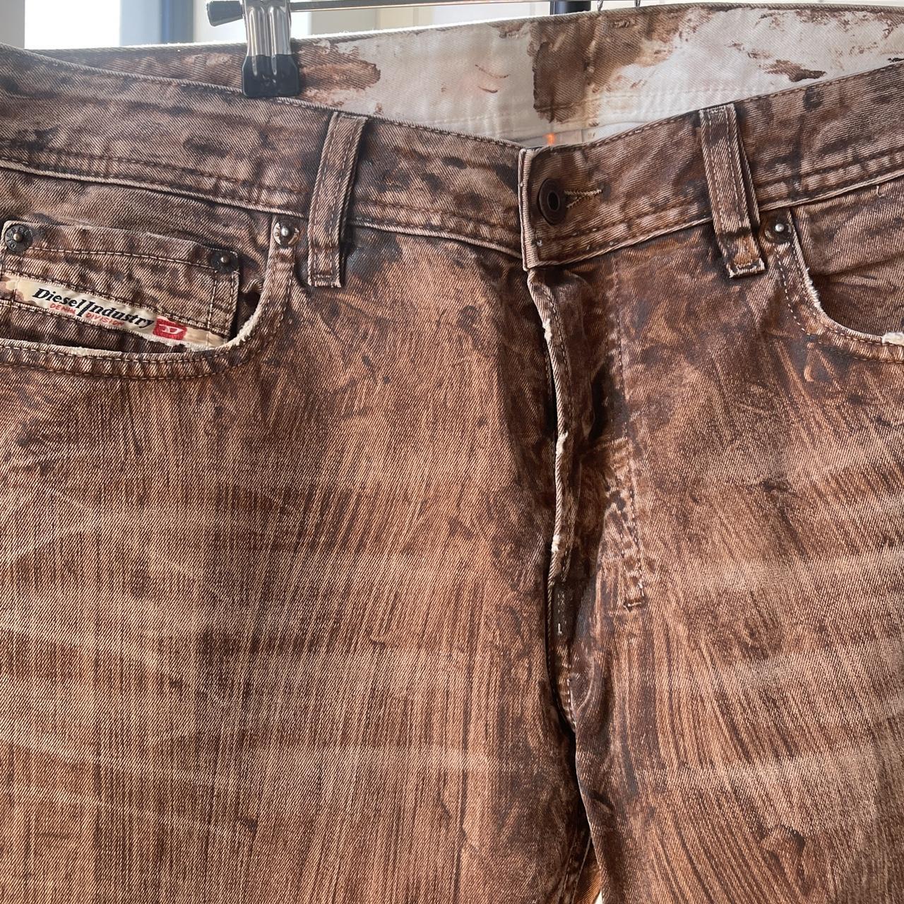 Diesel Men's Brown Trousers | Depop