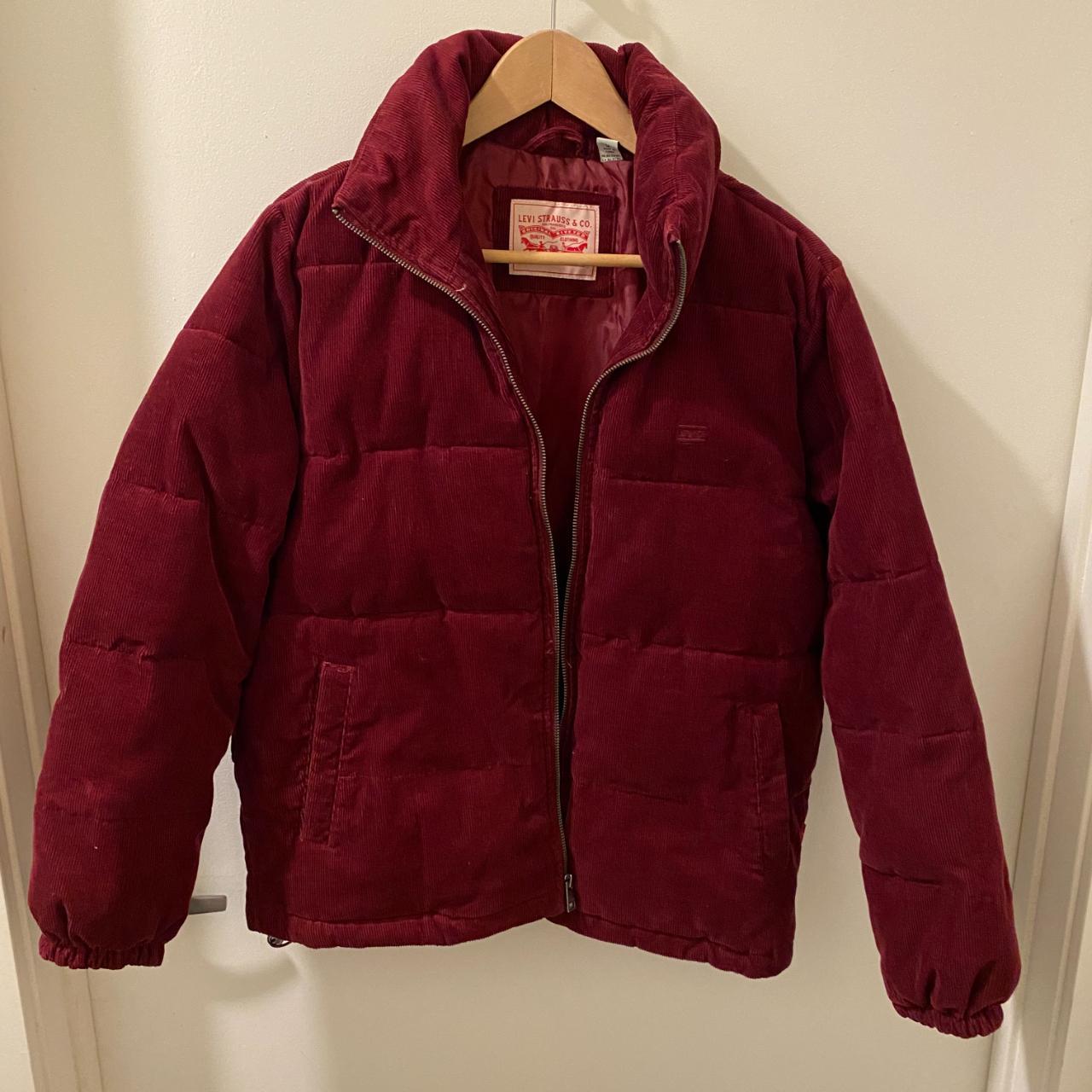 Red Levi Jacket was worn a few times - Depop