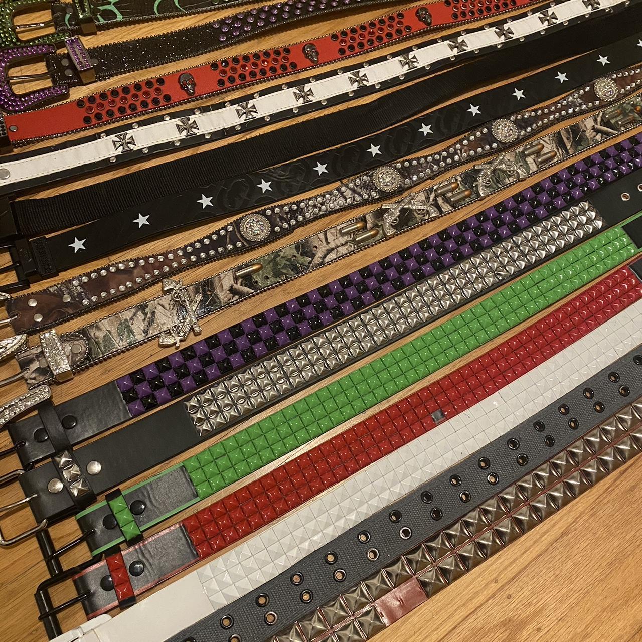 DO NOT PURCHASE!!! Y2K Belts, Vary in sizes, some... - Depop