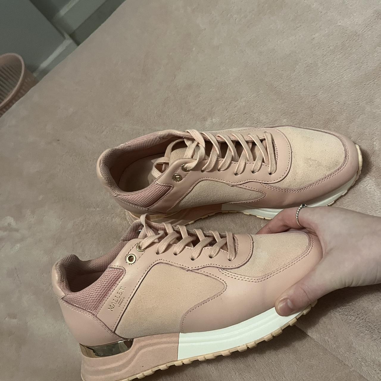 pink mallets few marks easily removeable once... - Depop