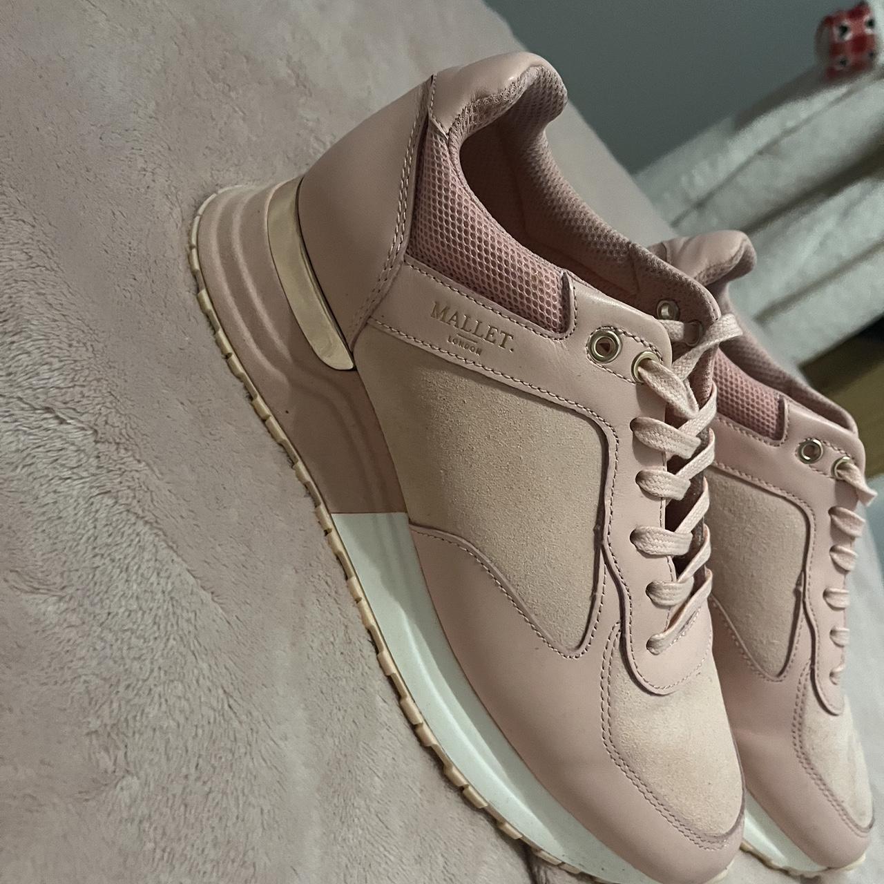 pink mallets few marks easily removeable once... - Depop