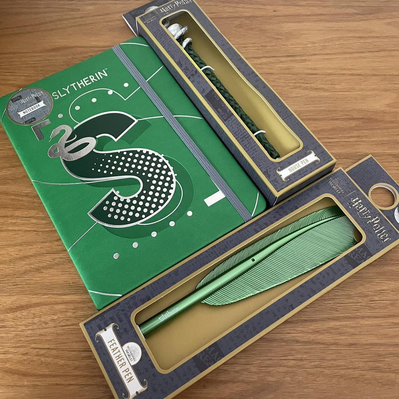 Slytherin House Feather Pen🐍 Brand New,... - Depop