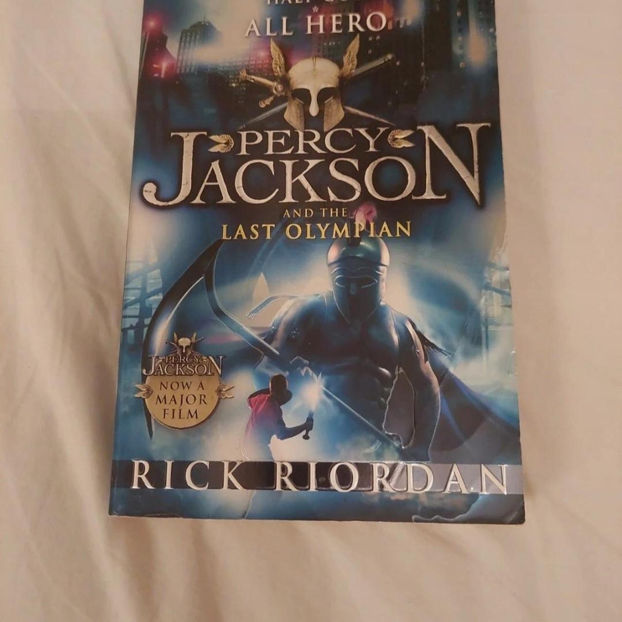 Percy Jackson- The last olympian Final book in the... - Depop