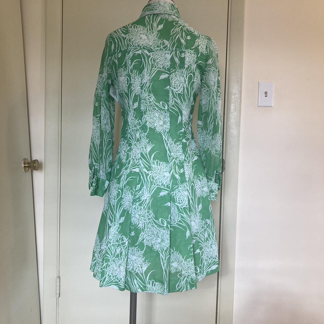 Vintage 70s western style shirt dress. Dramatic... | Depop