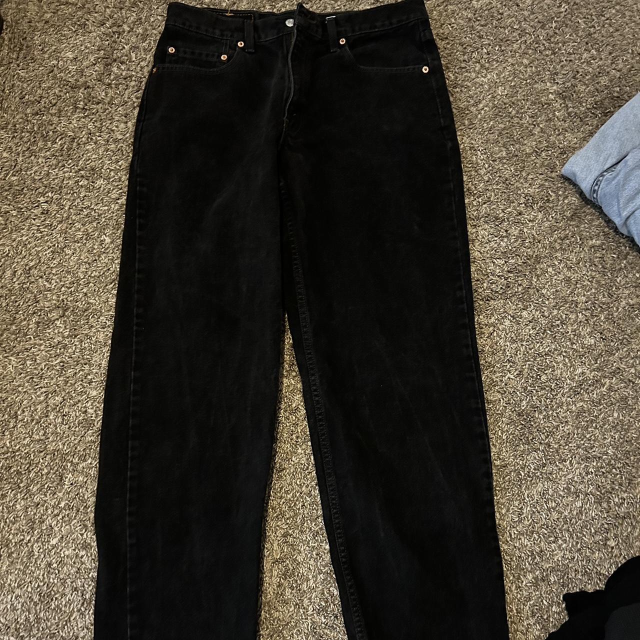 black levi jeans W34 L32 - Depop
