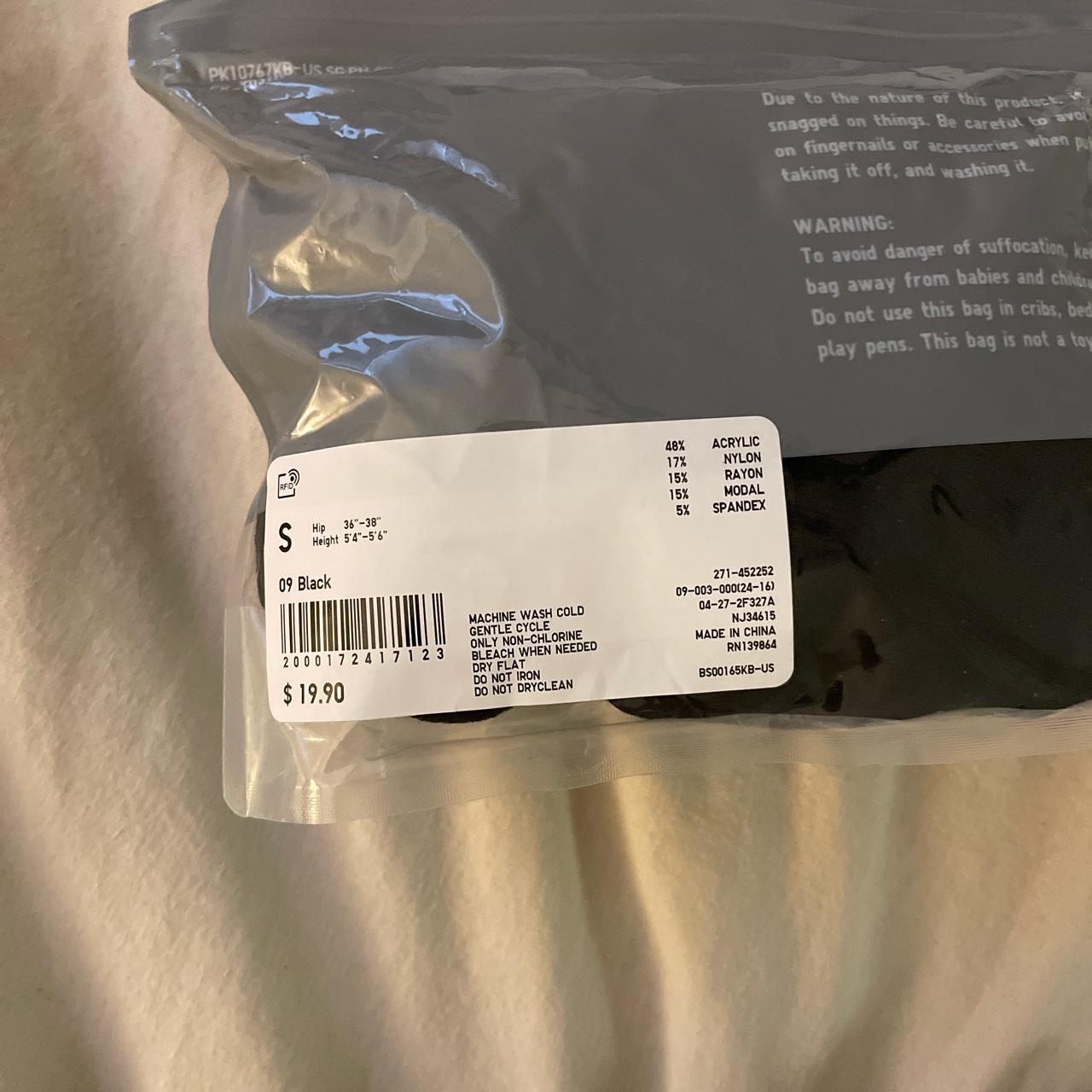 uniqlo mame kurogouchi heattech sheer black tights... - Depop