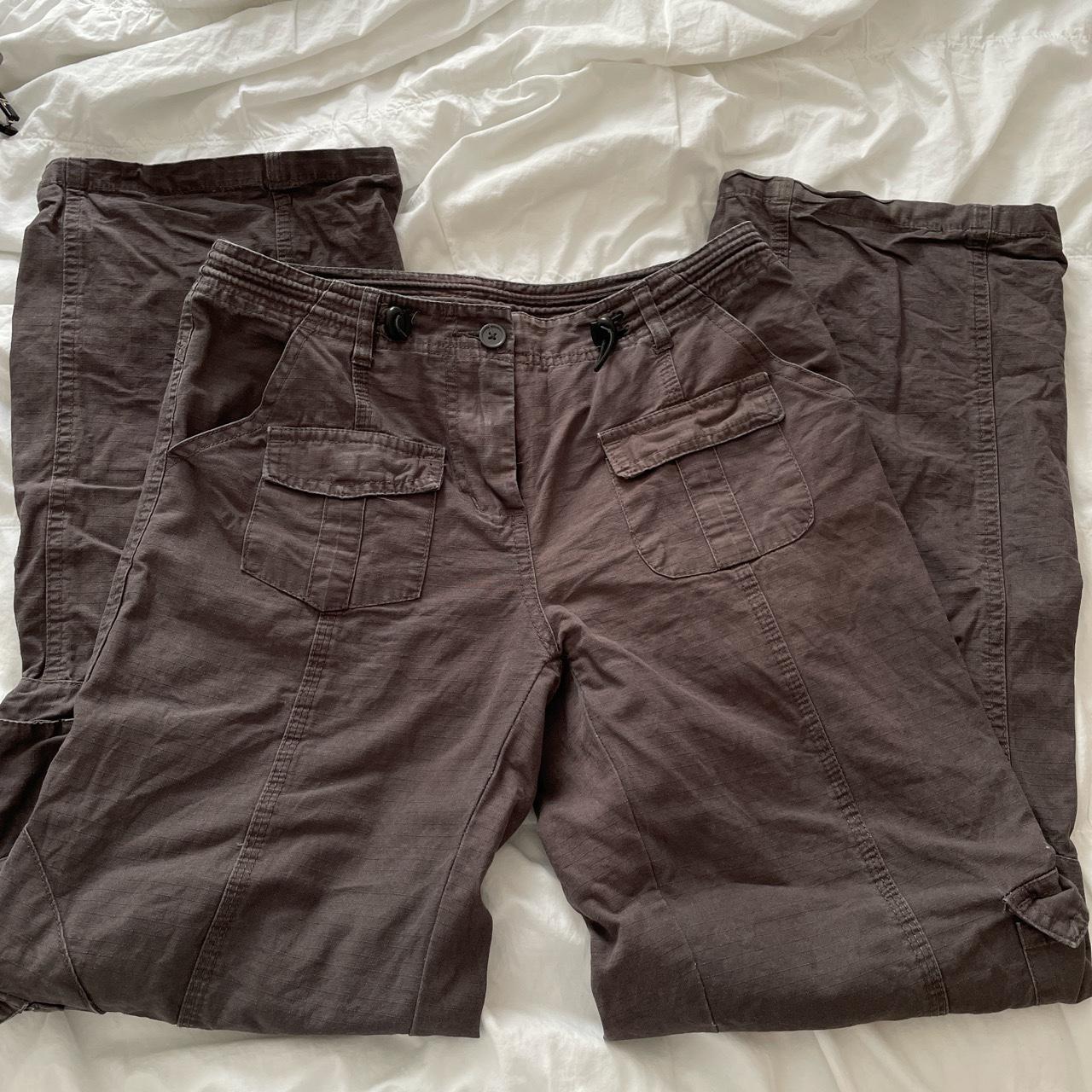 brandy melville kim cargo pants, they were... - Depop
