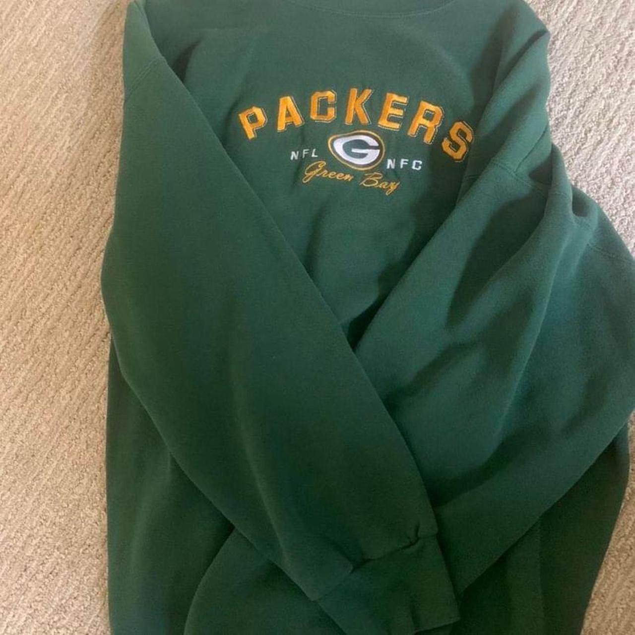 Green bay packer sweater. Size XL - Depop