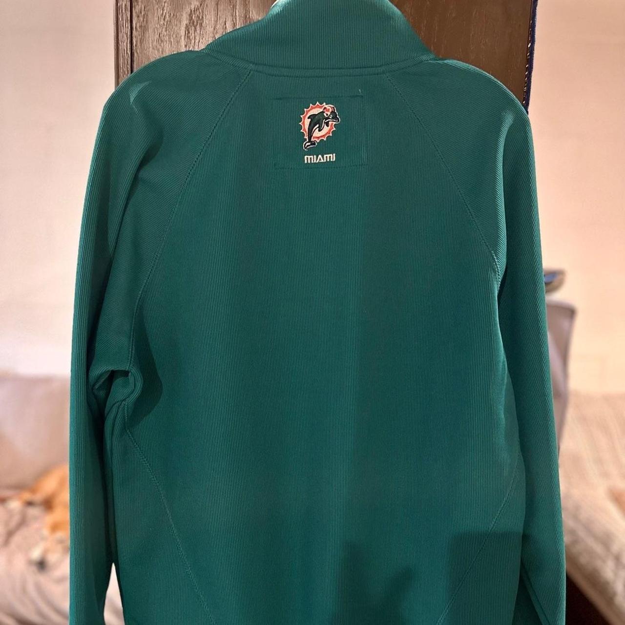 Miami Dolphins Vintage Throwback Warm Up Proline NFL... - Depop