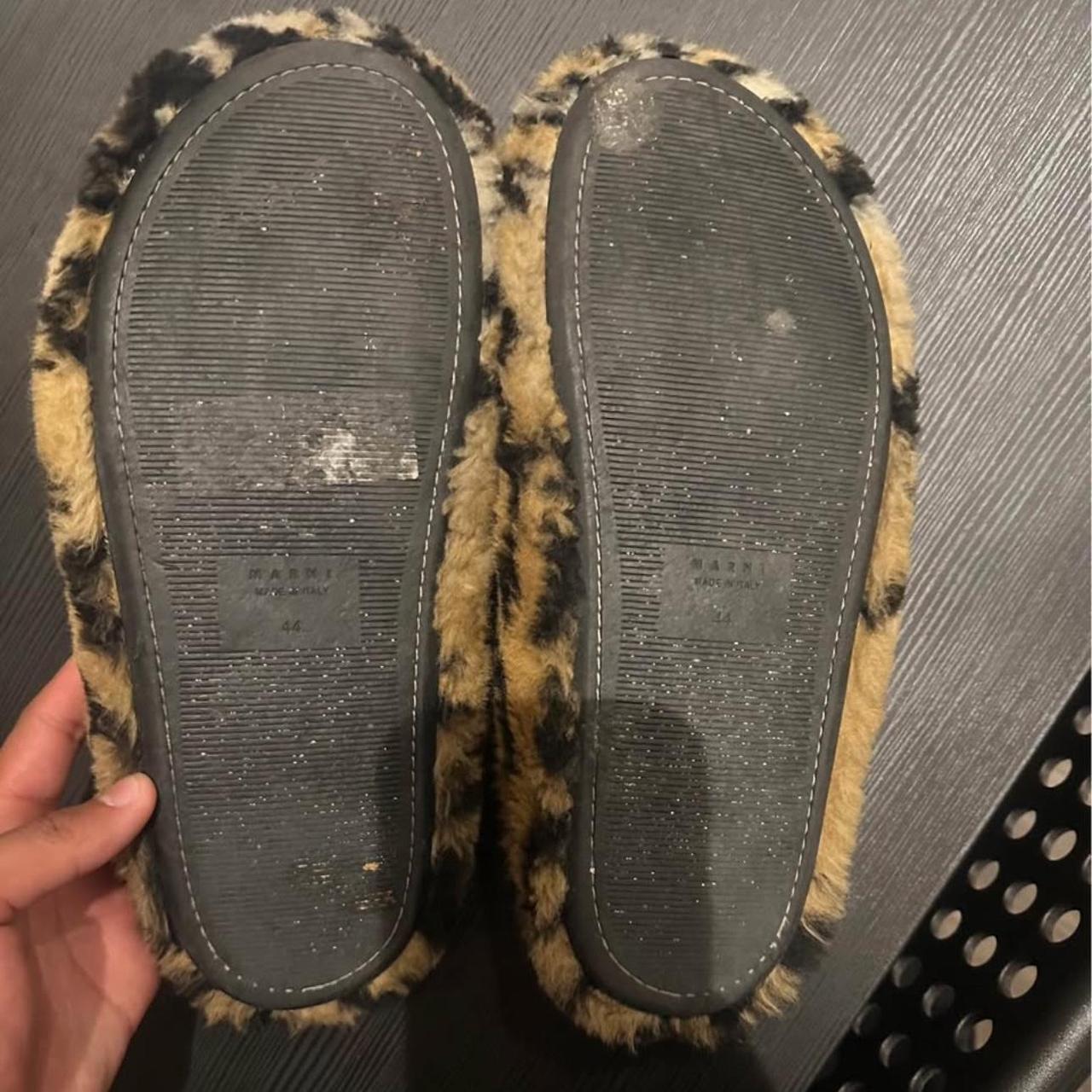 Leopard print Marni Slides Condition: Good Size:... | Depop