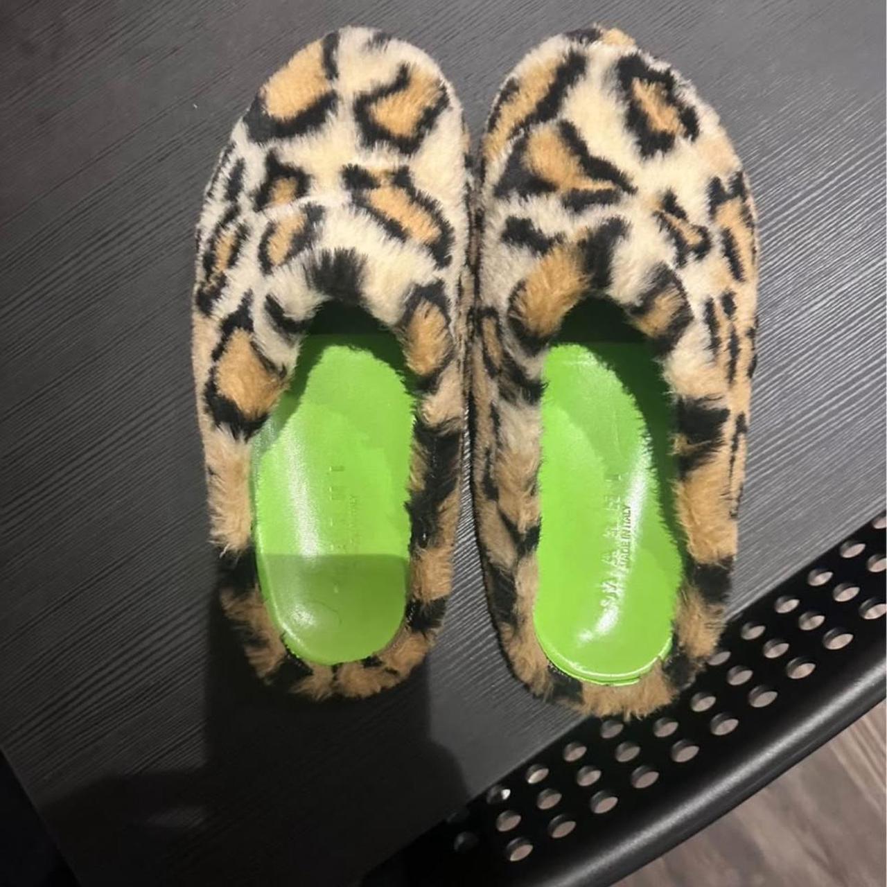 Leopard print Marni Slides Condition: Good Size:... | Depop