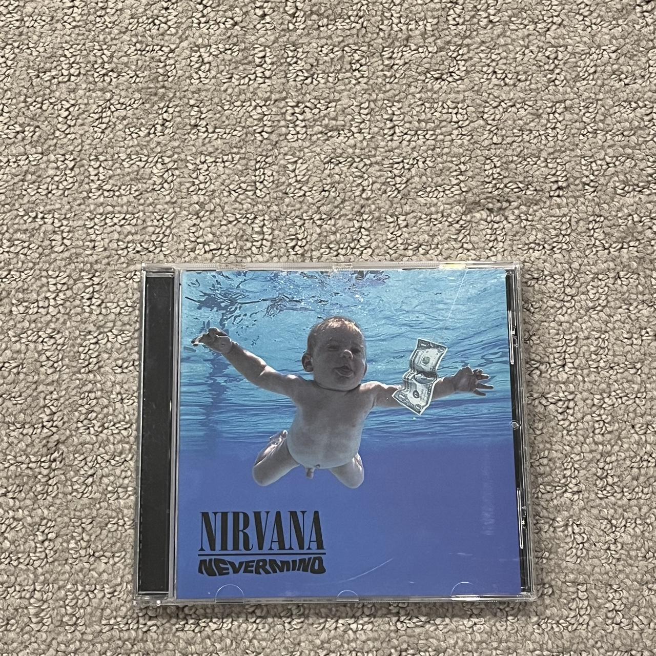 nirvana nevermind CD. twelve songs. played once or... - Depop