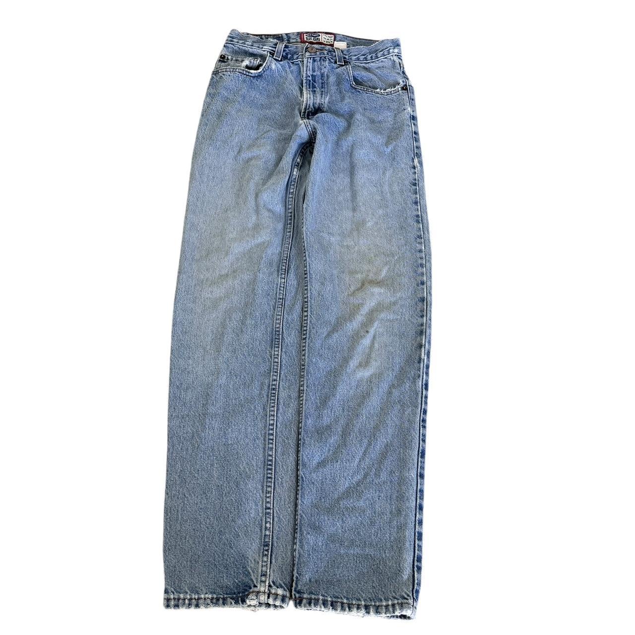 Jnco style fit Levi jeans Size: 29x32 feel free to... - Depop