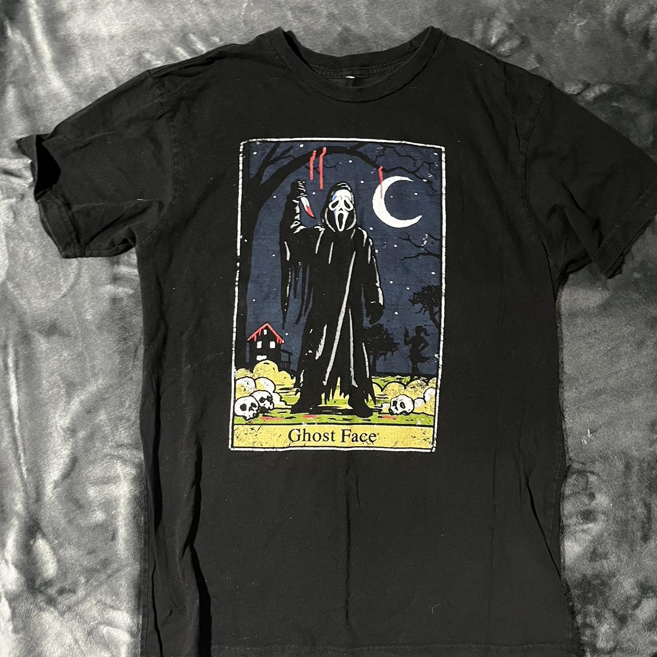 Hot topic ghost face tee shirt - Depop