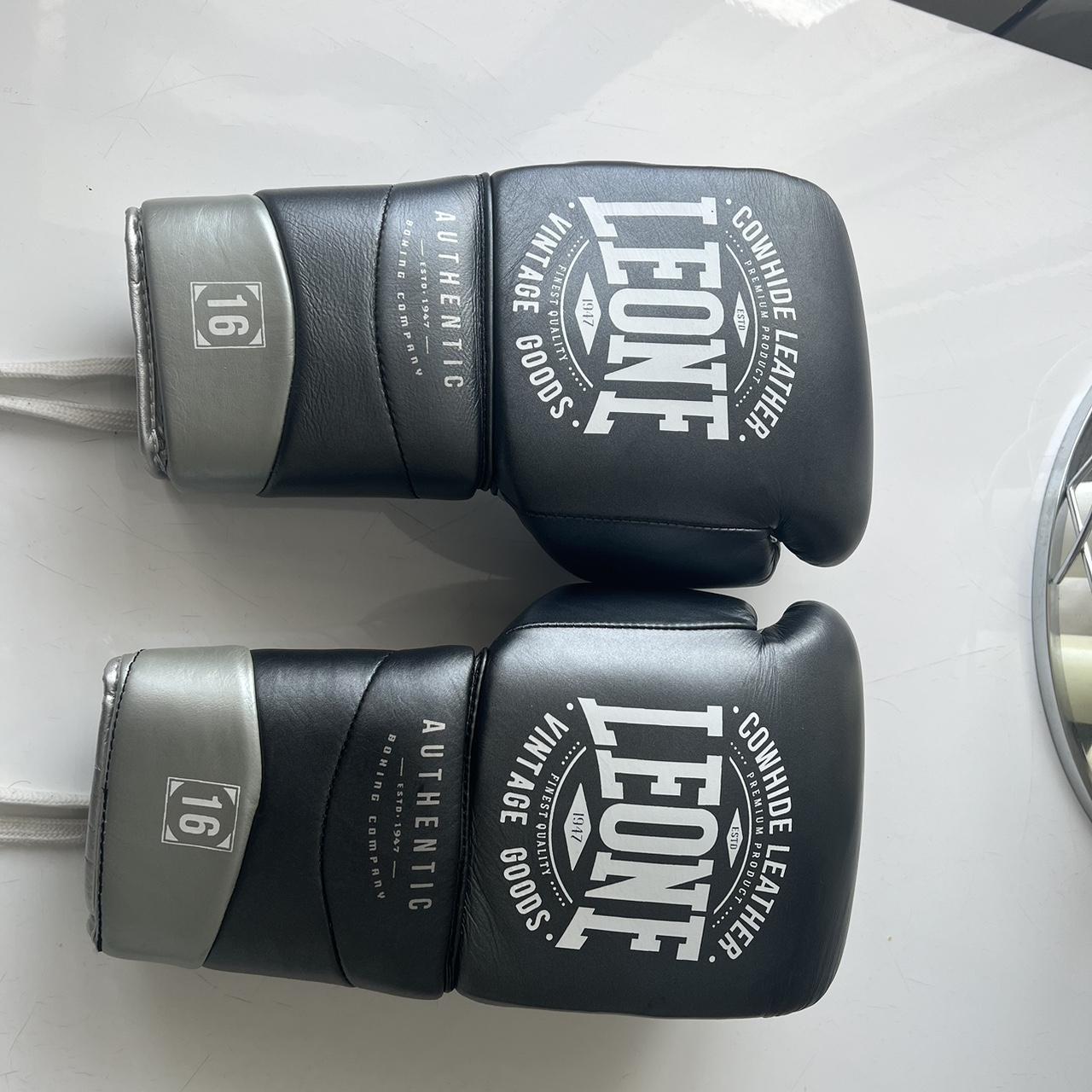 Leone 1947 Authentic 2 Leather Laced Boxing... - Depop