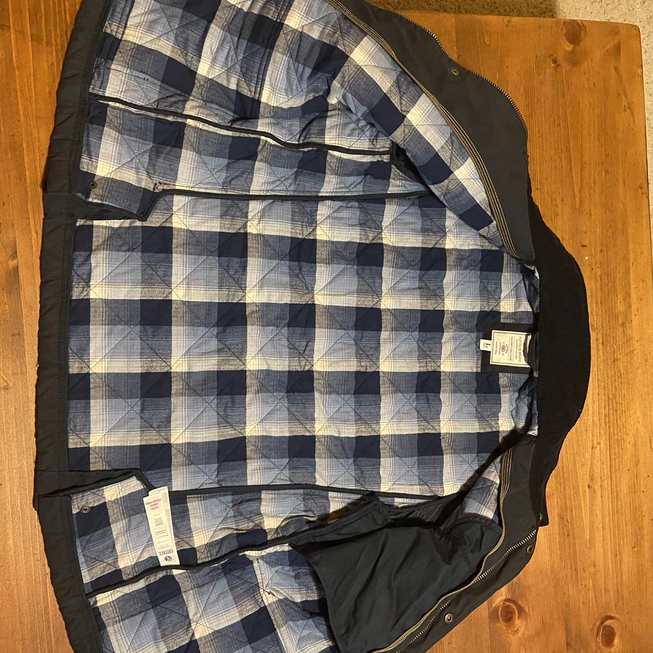 Fat Face Flannel Lined Quilted Jacket Color... - Depop