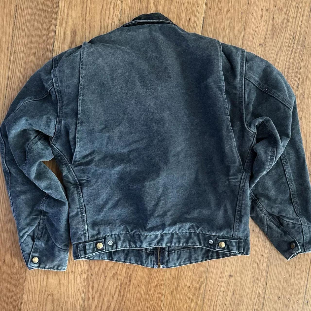 SMALL Vintage Carhartt Detroit Jacket J97 PTL... - Depop