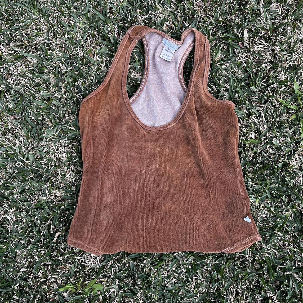 Franke B tank top Suede Perfect for warm weather... - Depop