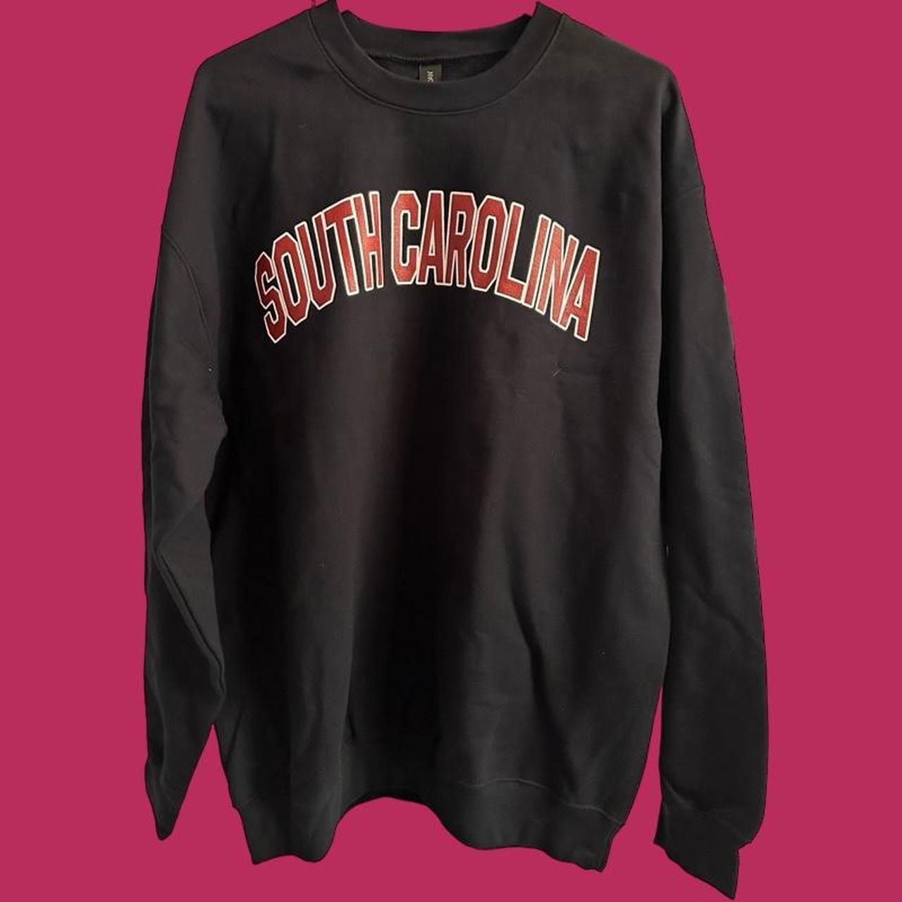 University of South Carolina Crew Neck Sweatshirt... - Depop