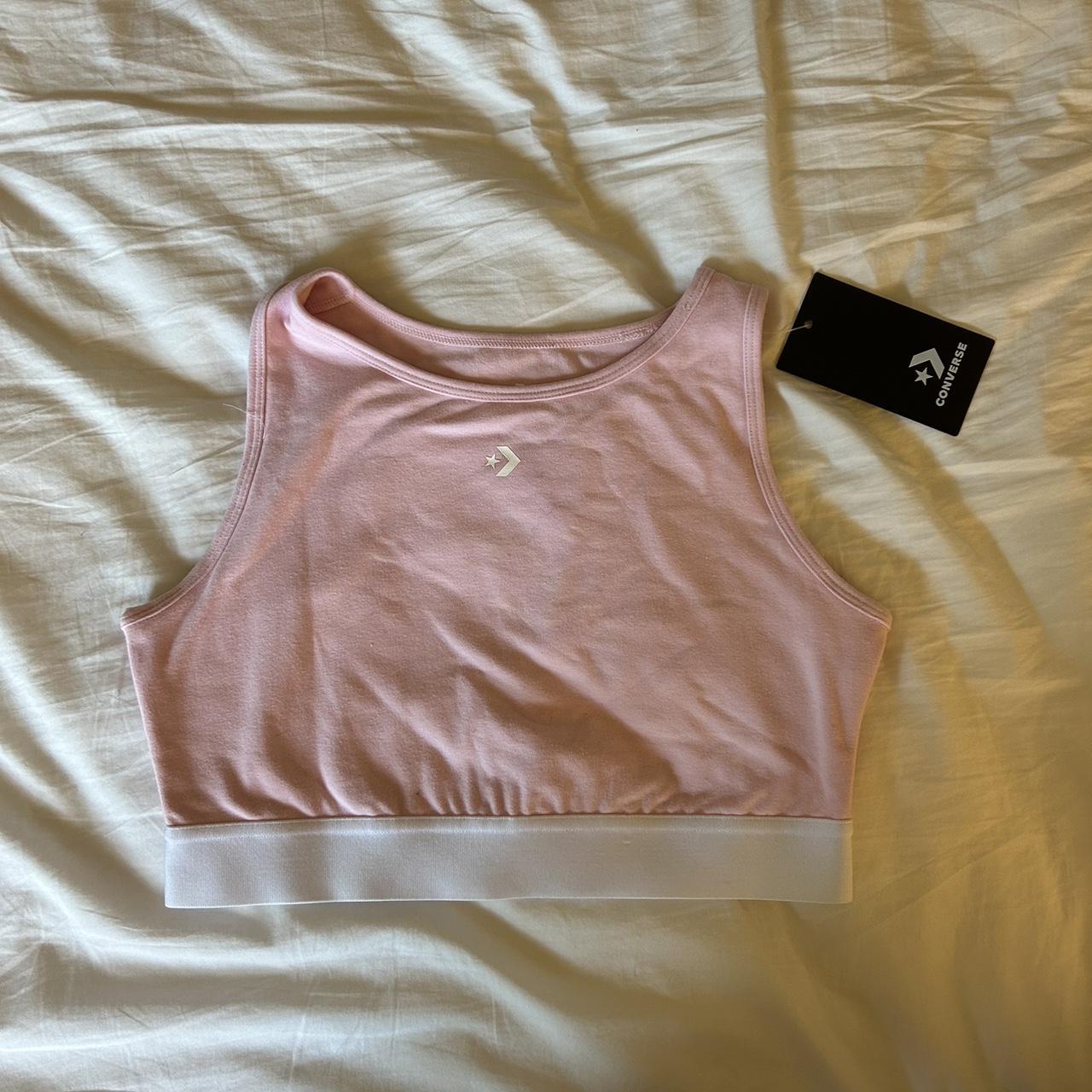 Converse Sports Bra - Depop
