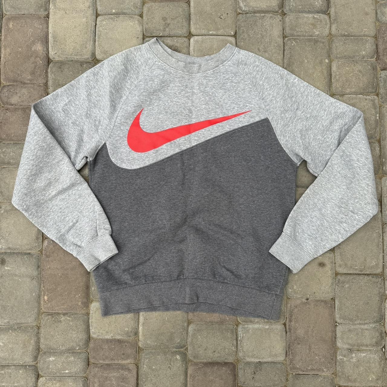 Nike Swoosh Center Logo Embroidered Printed Spell... - Depop