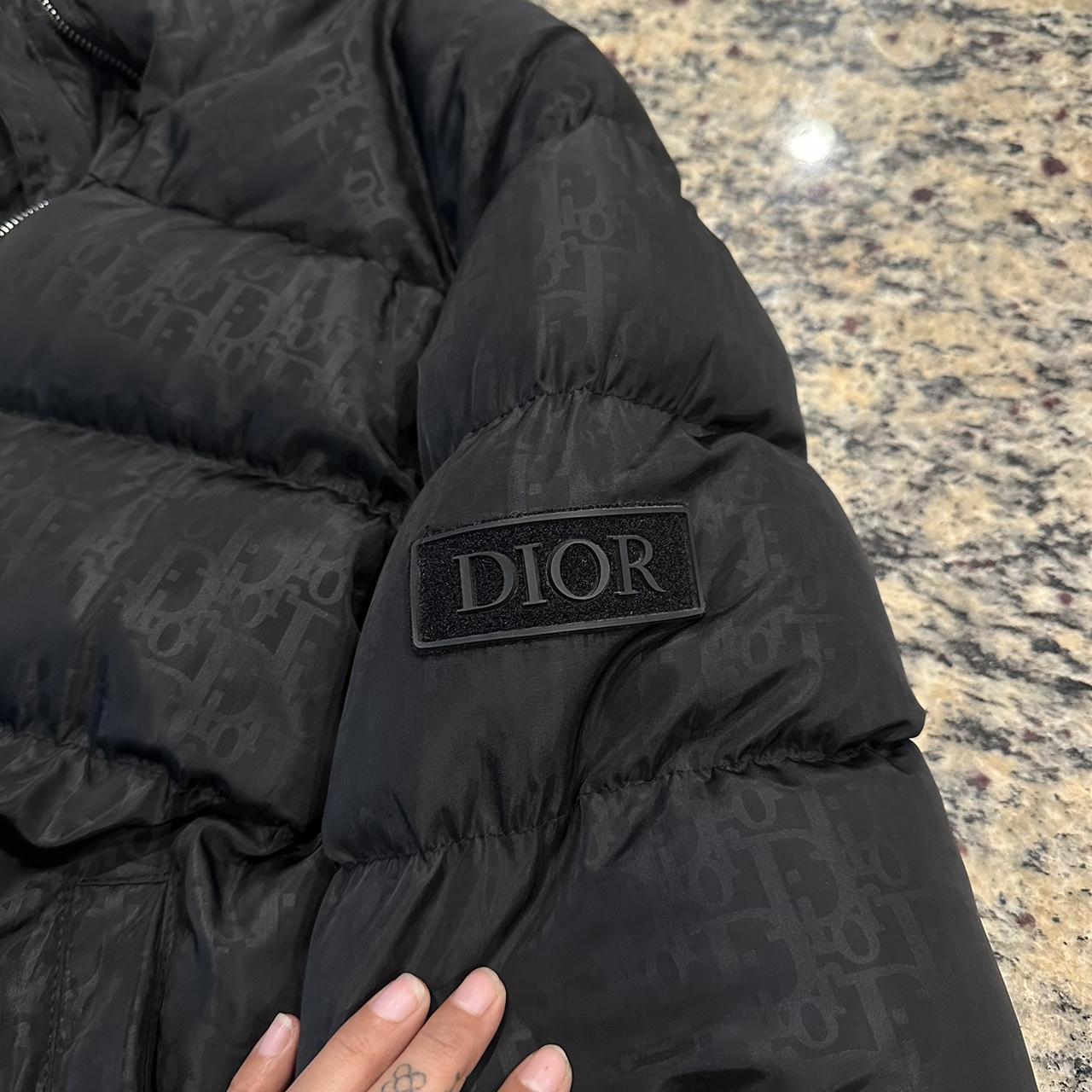 Dior puffer jacket DIOR everywhere, black sweater... - Depop