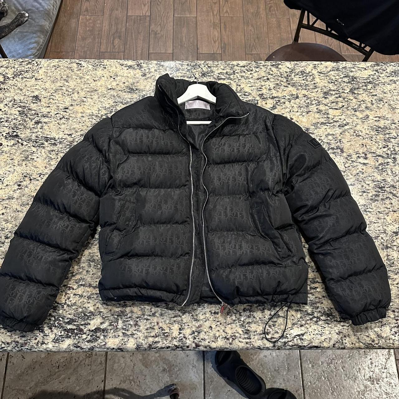 Dior puffer jacket DIOR everywhere, black sweater... - Depop