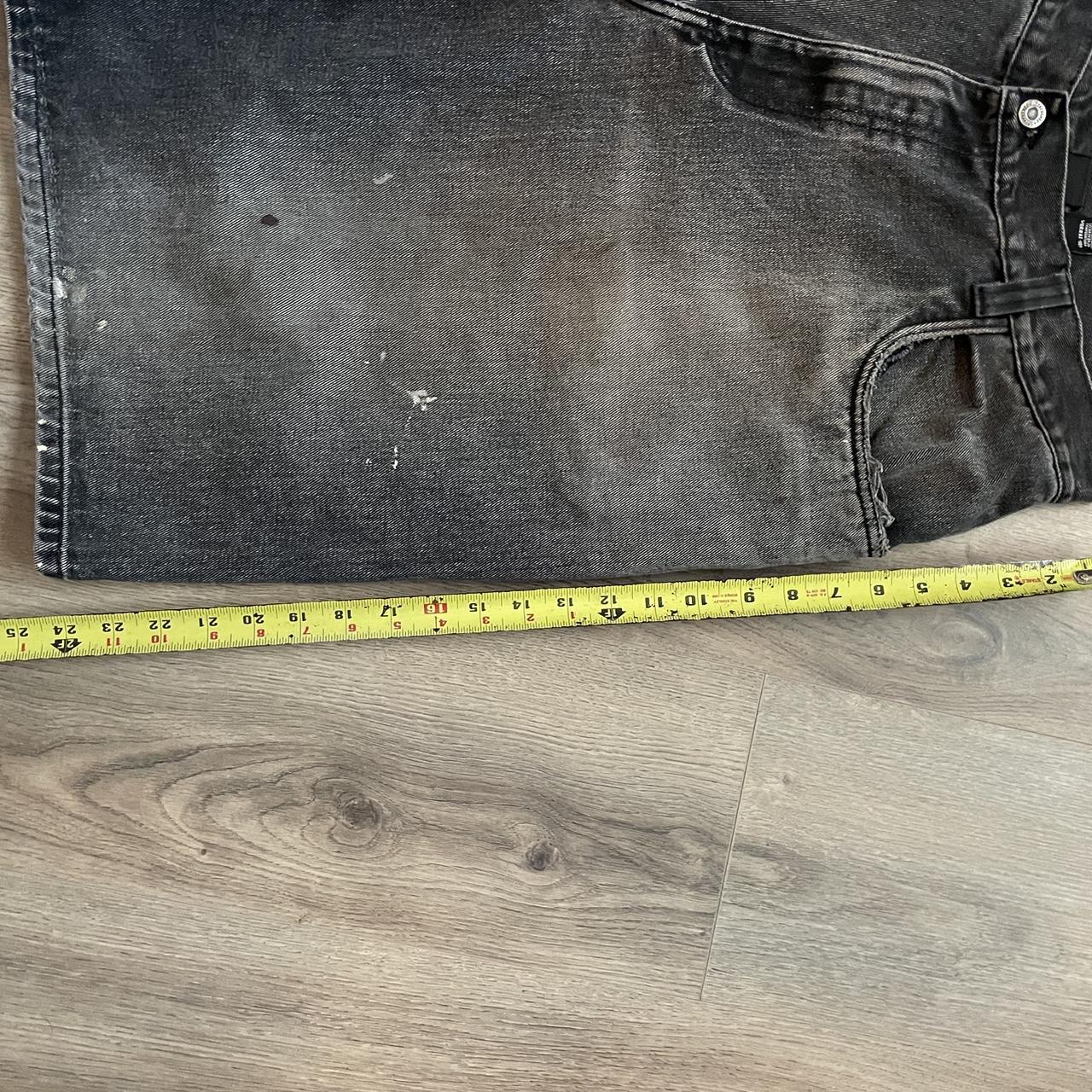 BLACK INTERSTATE JORTS! Price negotiable Y2K... | Depop