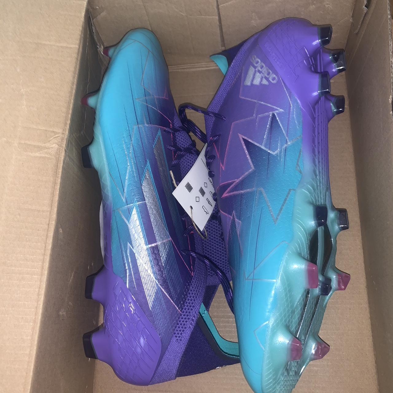 2022 X Speedflow.1 FG 'Purple Rush Mint Rush #shoes... - Depop