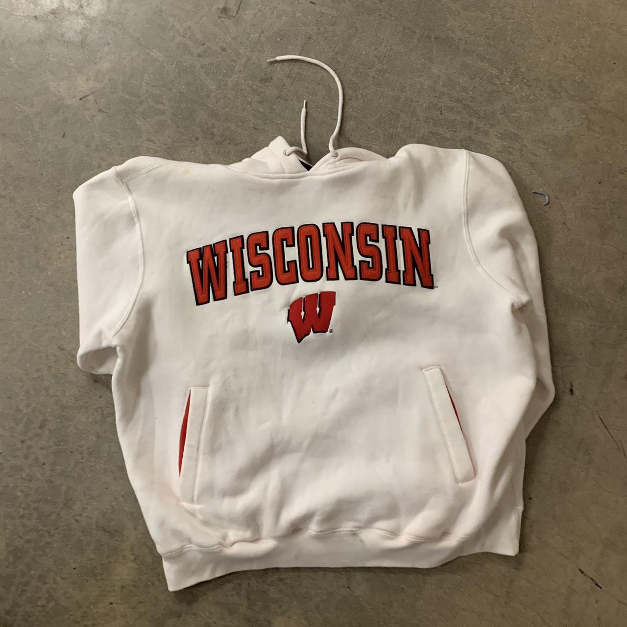 Wisconsin hoodie - Depop