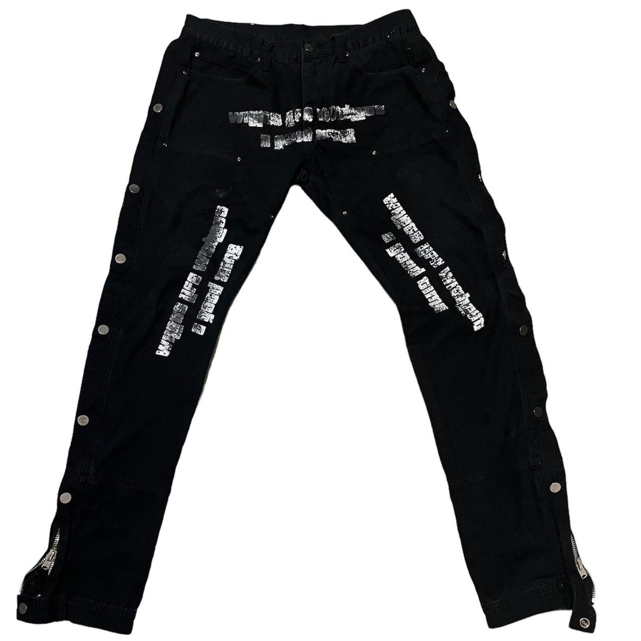 Personally made custom pants “Whats life without a... - Depop