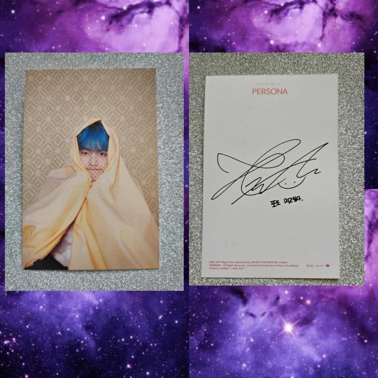 V Official Postcard BTS Map Of The Soul :... - Depop